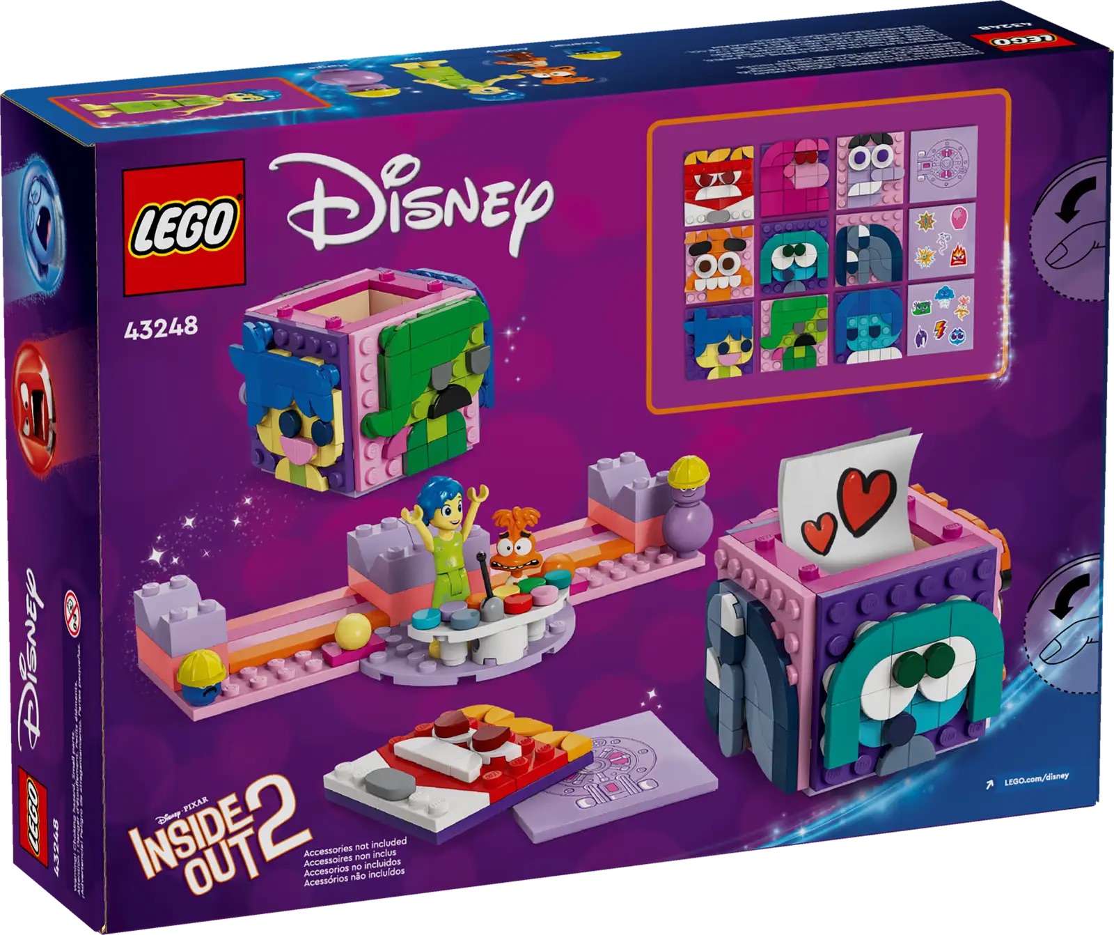 International prices revealed for LEGO Disney Pixar Inside Out 2