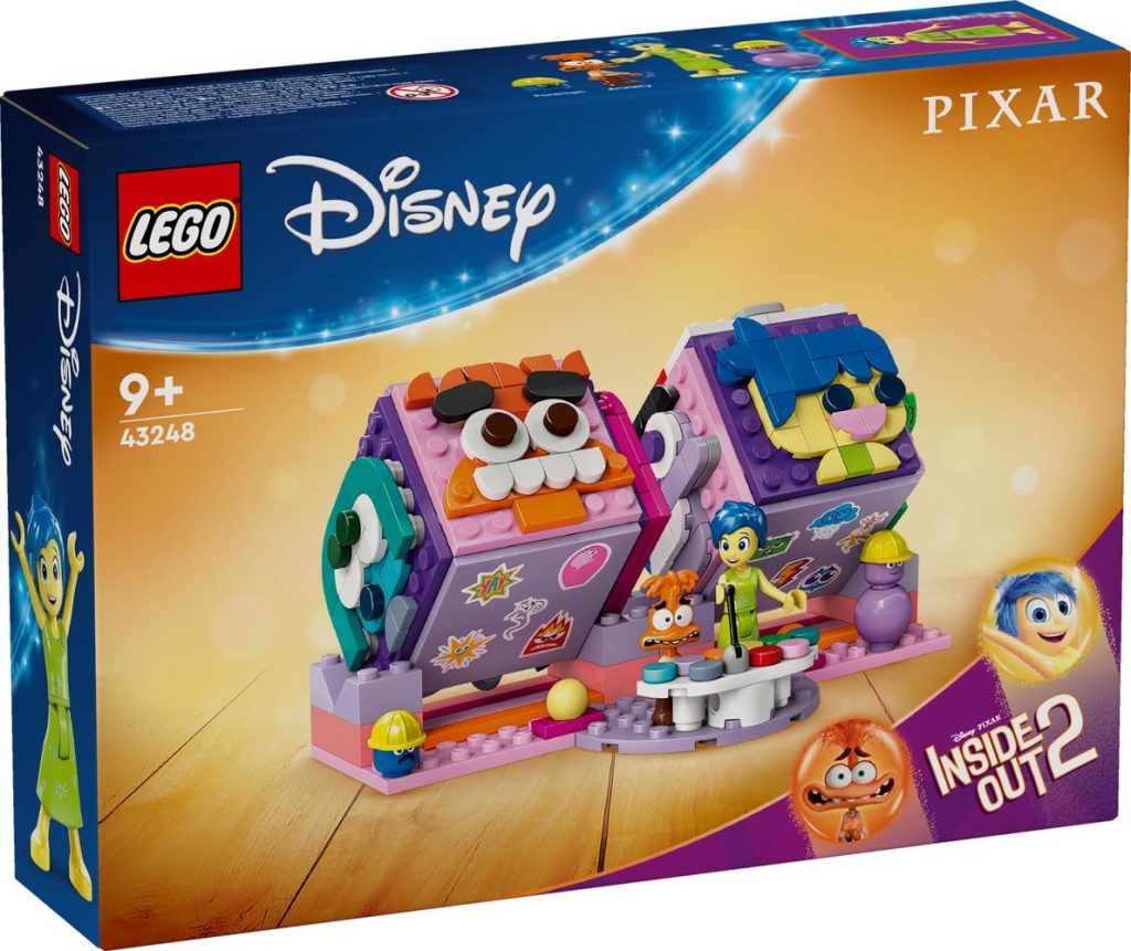 LEGO Disney Pixar Inside Out 2 43248 Mood Cubes revealed