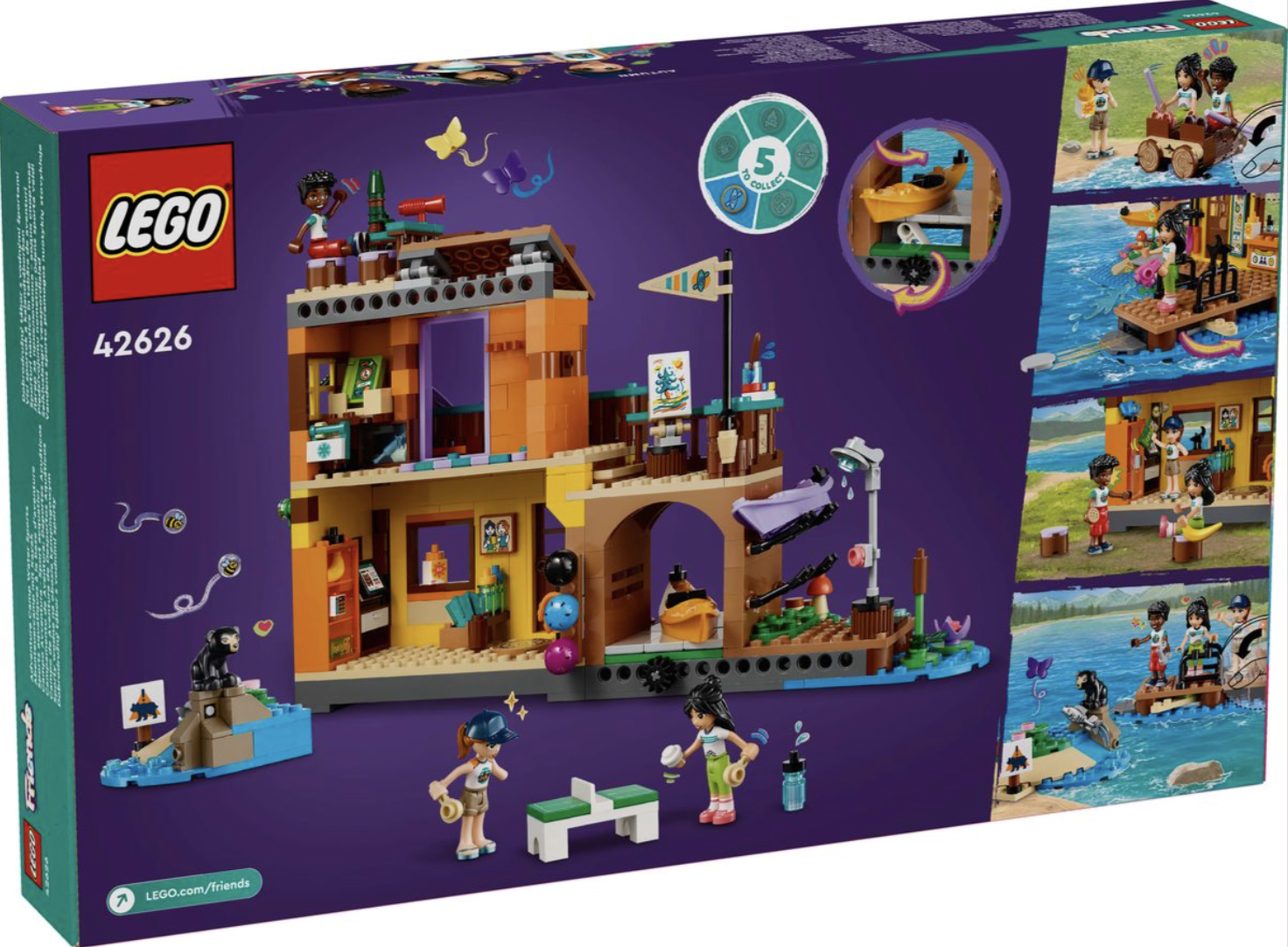 Full suite of images of LEGO Friends summer 2024 sets