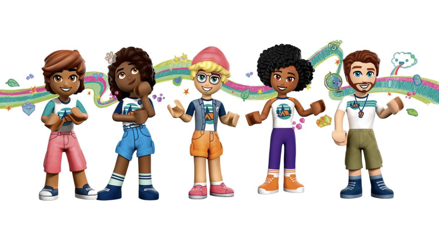 Full suite of images of LEGO Friends summer 2024 sets