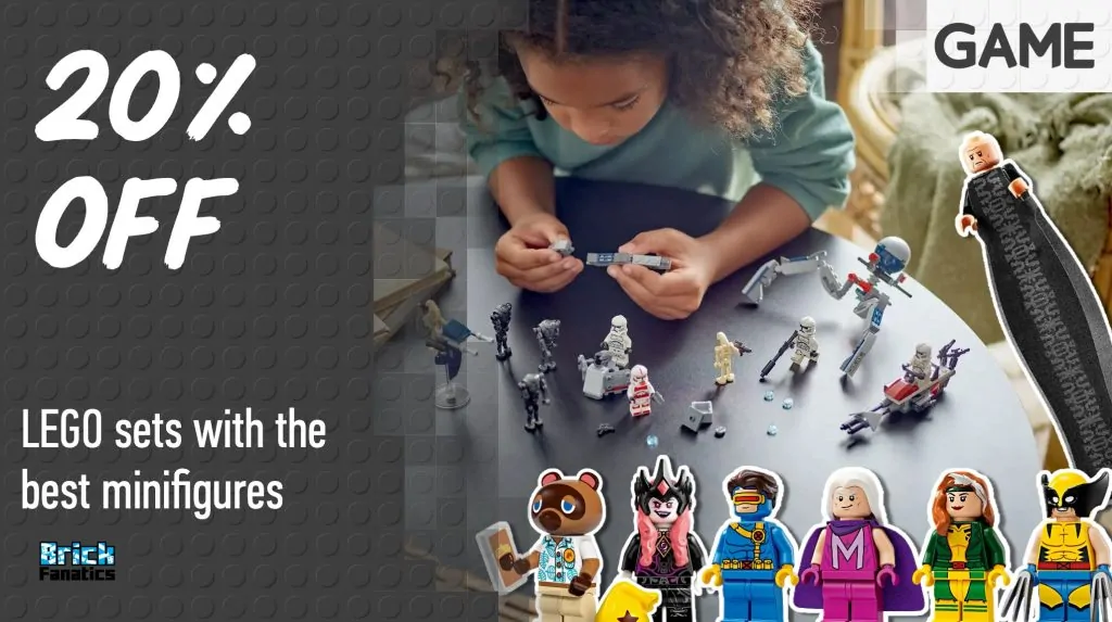 Seven of the best LEGO sets for minifigures, now on offer at GAME