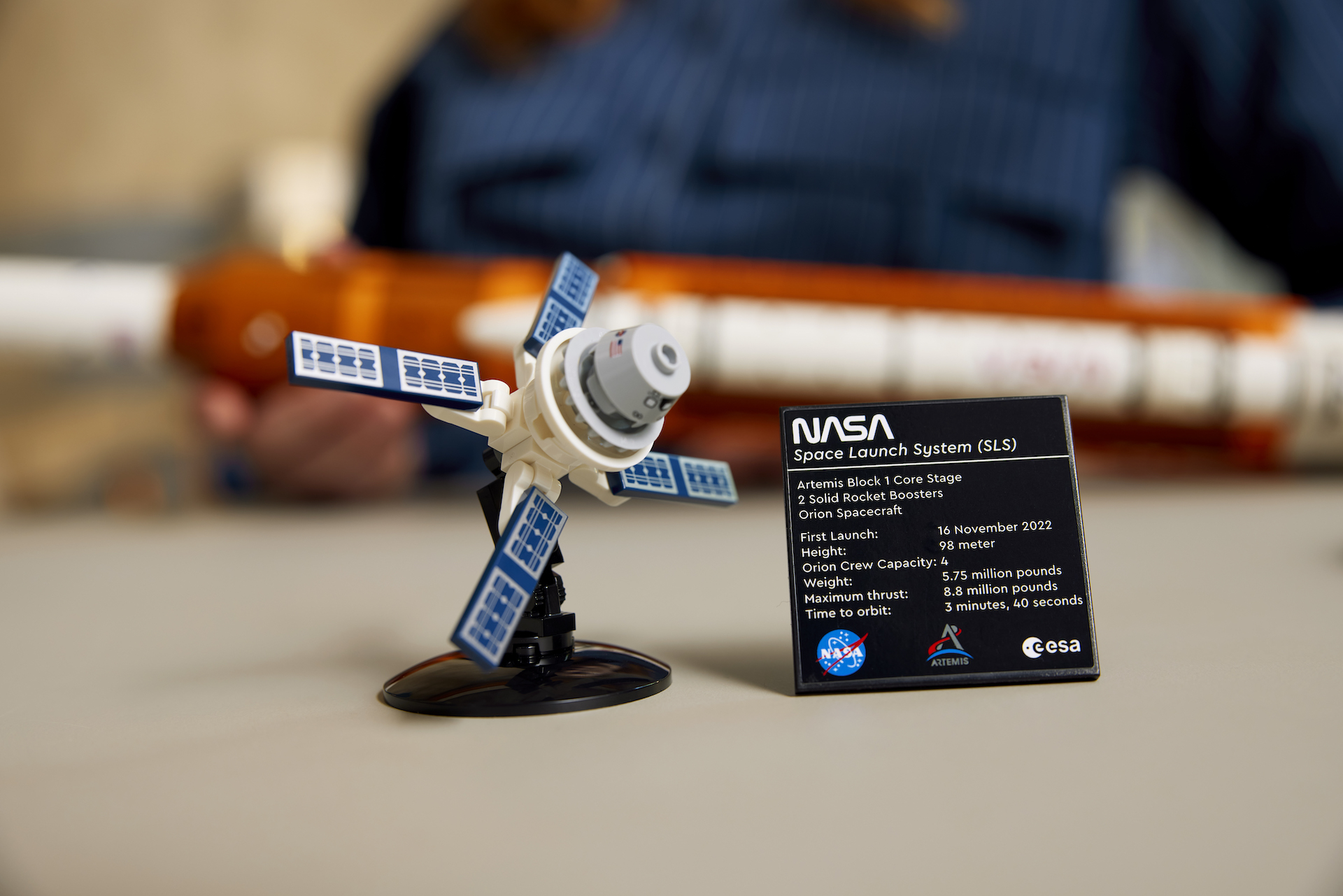 LEGO 10341 NASA Artemis Space Launch System revealed
