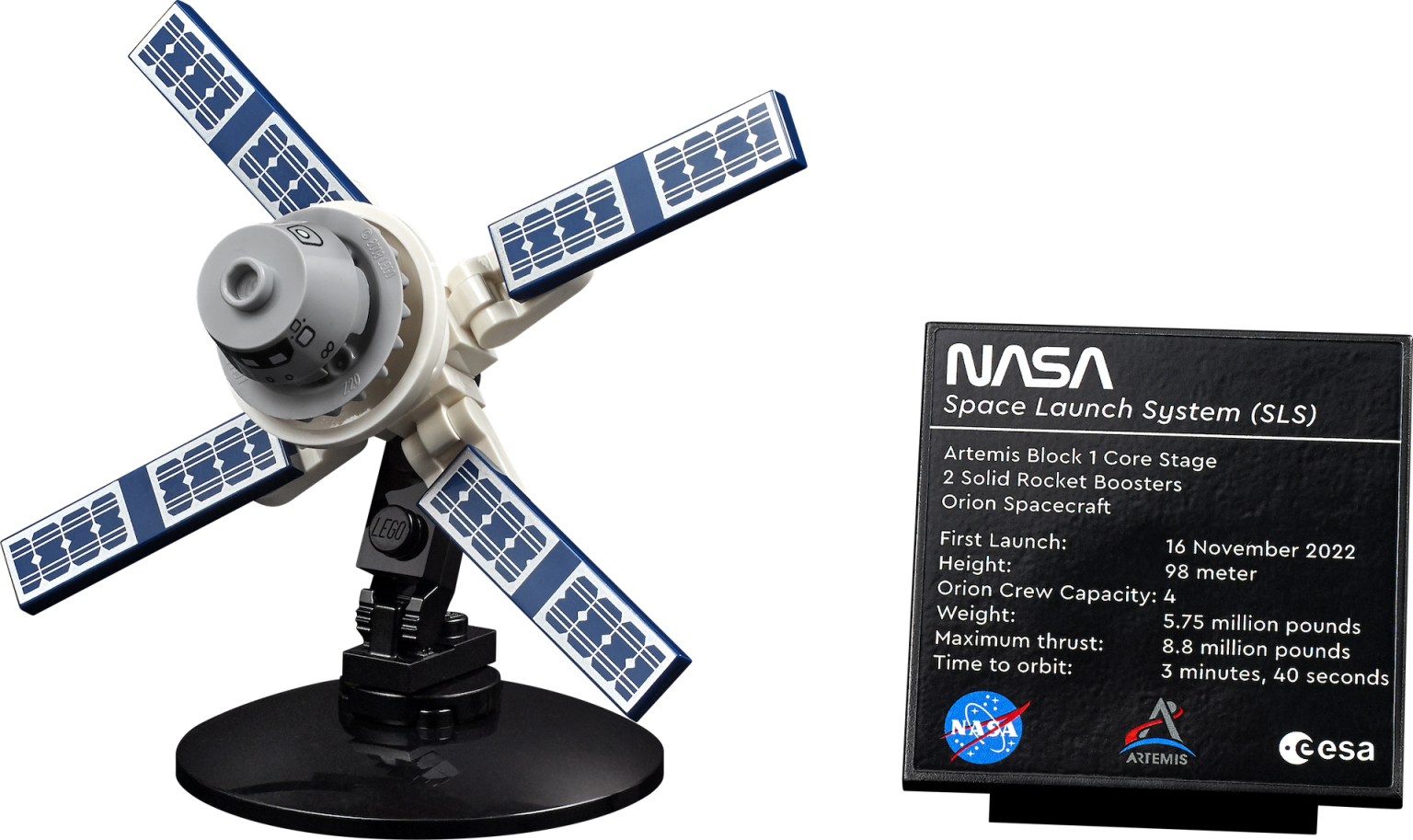 LEGO 10341 NASA Artemis Space Launch System revealed