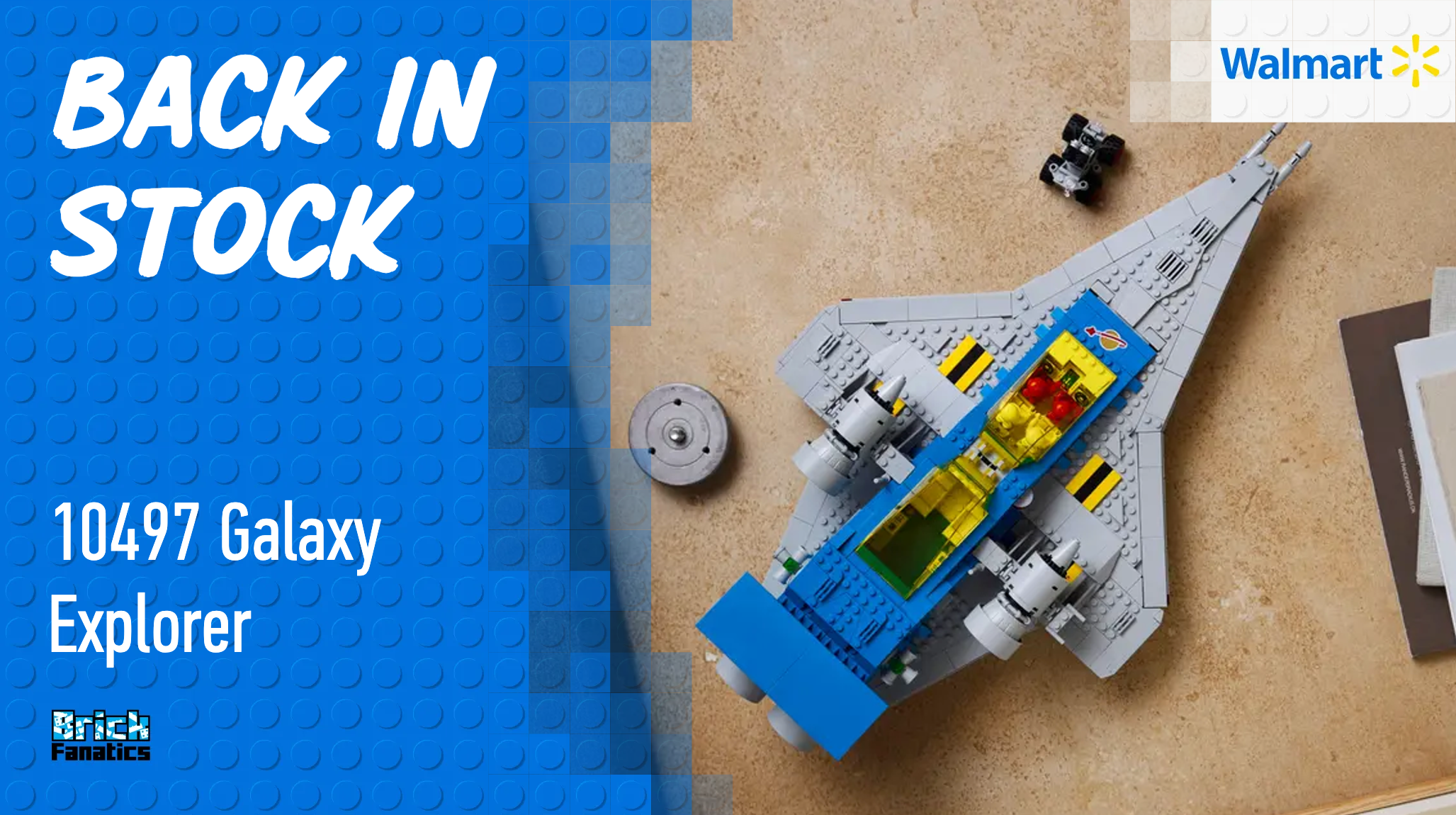 Back in stock: Retired LEGO Icons Galaxy Explorer returns - Brick Fanatics