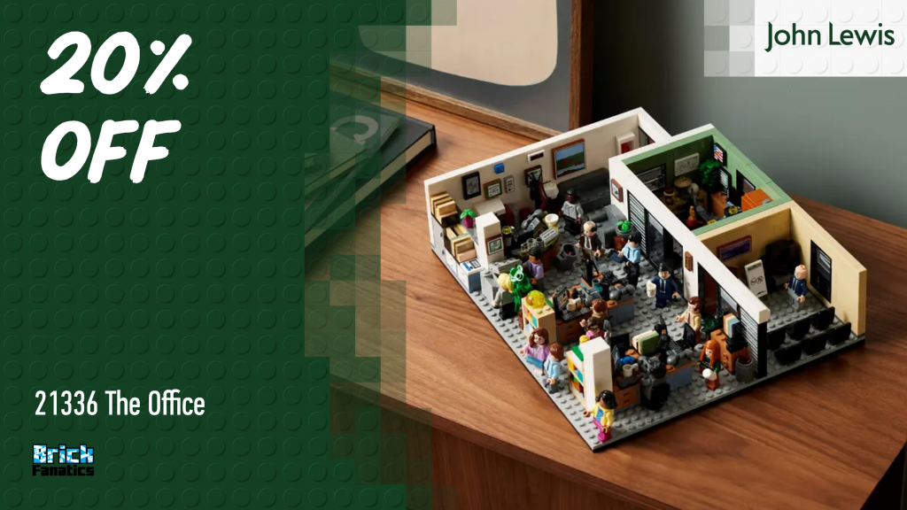 Exclusive discounted price on LEGO Dunder Mifflin