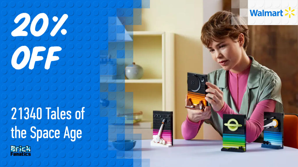 Celebra o espazo cun 20 % de desconto na retirada de LEGO Ideas conxunto