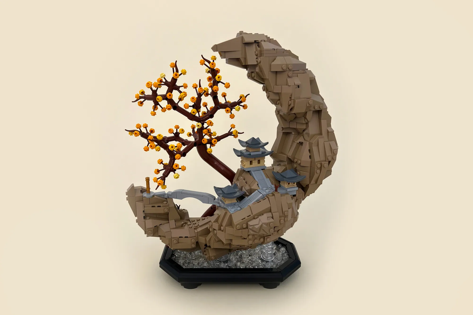 LEGO Ideas Crescent Moon Rock Sculpture hits 10K supporters