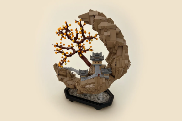 LEGO Ideas Crescent Moon Rock Sculpture hits 10K supporters