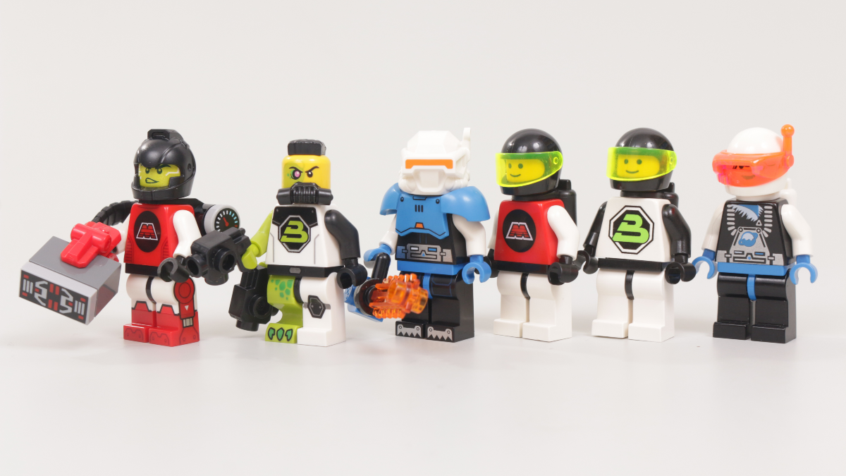 LEGO Minifigures Series 26 Space: M-Tron, Blacktron and Ice Planet ...