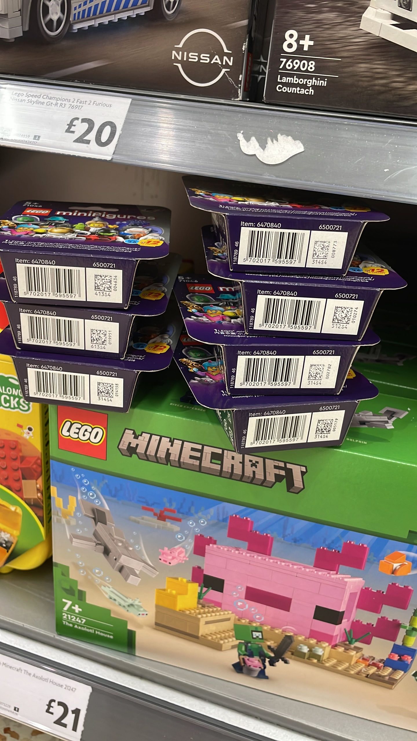 LEGO Minifigures 71046 Series 26 Space spotted in the UK