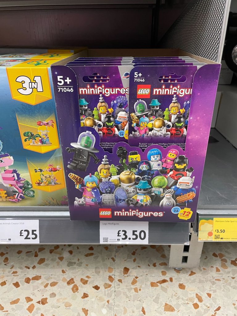 LEGO Minifigures 71046 Series 26 Space spotted in the UK