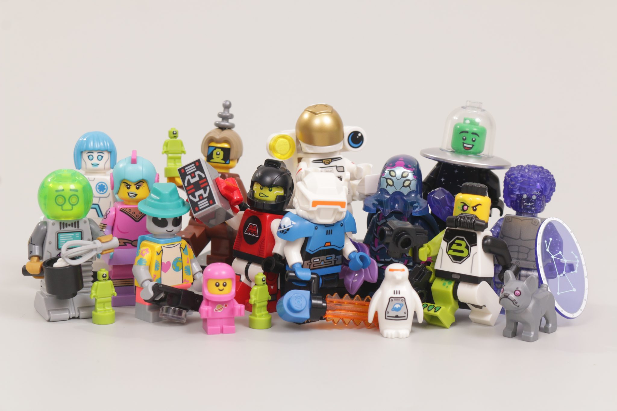 Every original, themed LEGO minifigure series to date