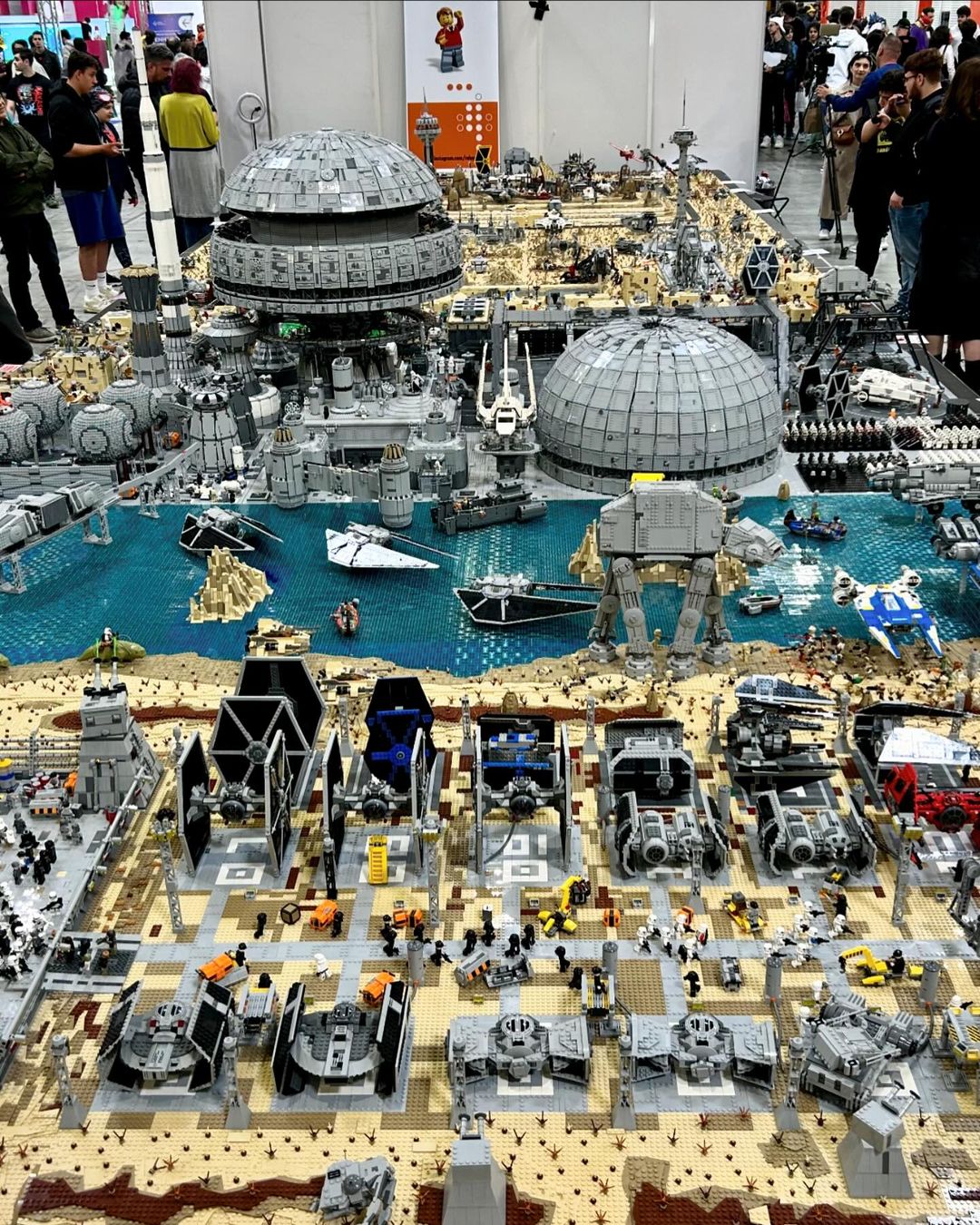 New record set for biggest LEGO Star Wars diorama ever