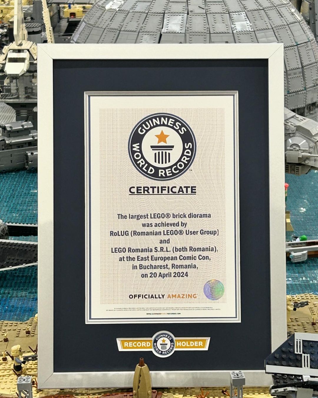 New record set for biggest LEGO Star Wars diorama ever