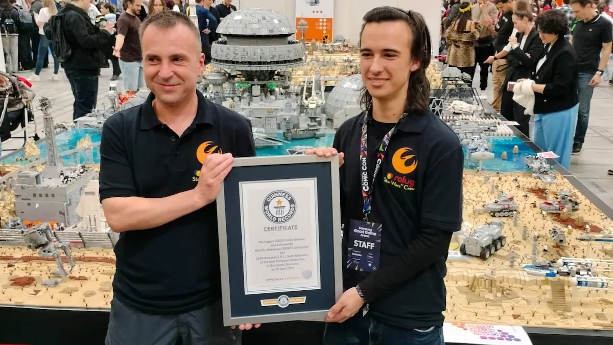 New record set for biggest LEGO Star Wars diorama ever