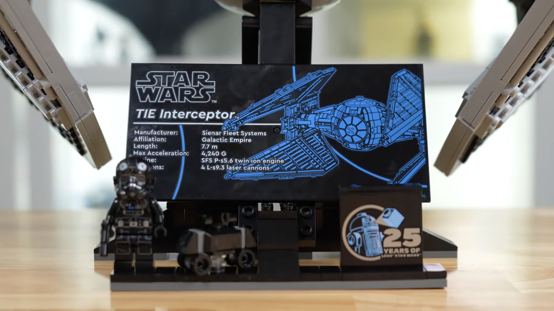 LEGO Star Wars UCS Tie Interceptor first review drops online