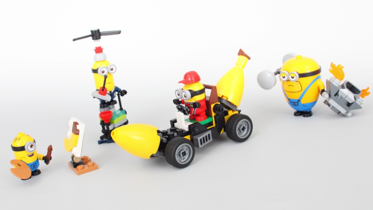 LEGO Despicable Me 4 75580 Minions and Banana Car review
