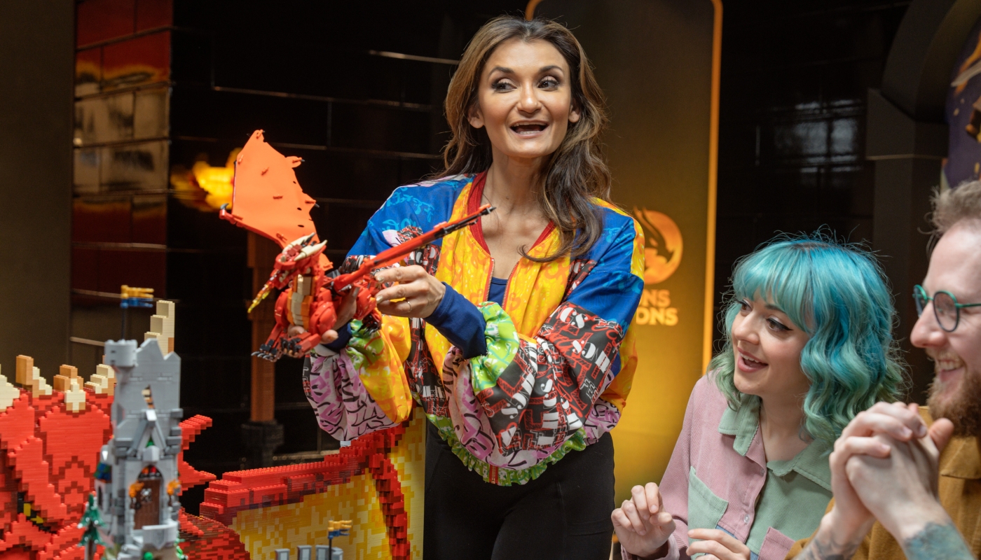 LEGO unveils custom 140,000-piece Dungeons & Dragons table