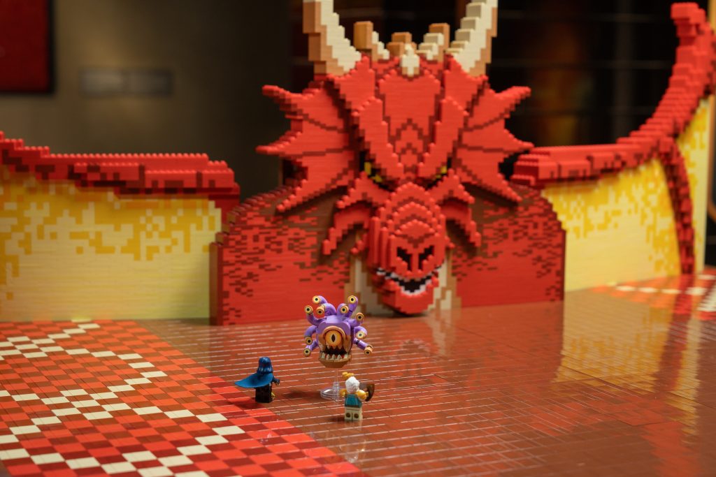 LEGO unveils custom 140,000-piece Dungeons & Dragons table