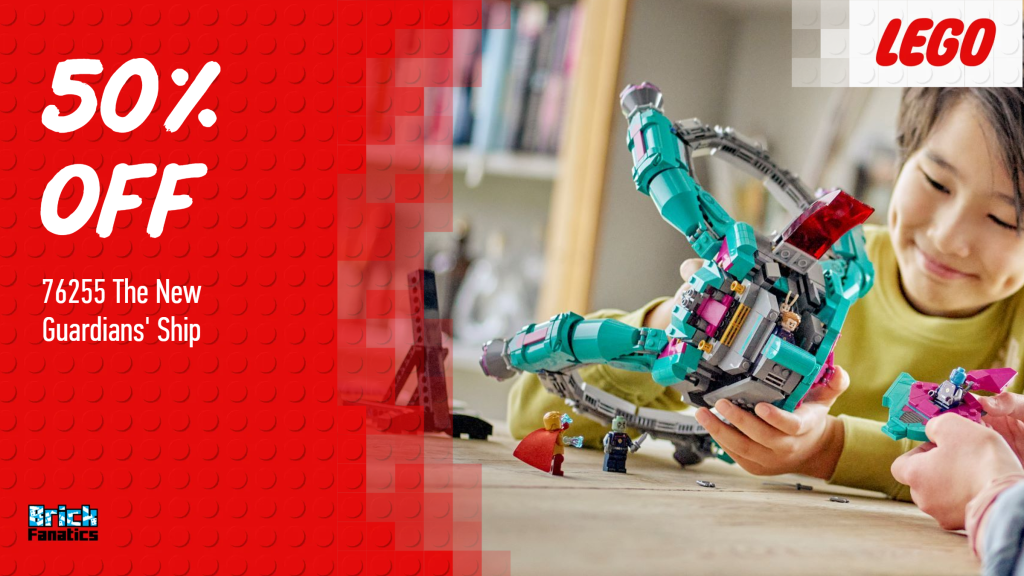 LEGO Marvel 76255 The New Guardians' Ship is half-price now