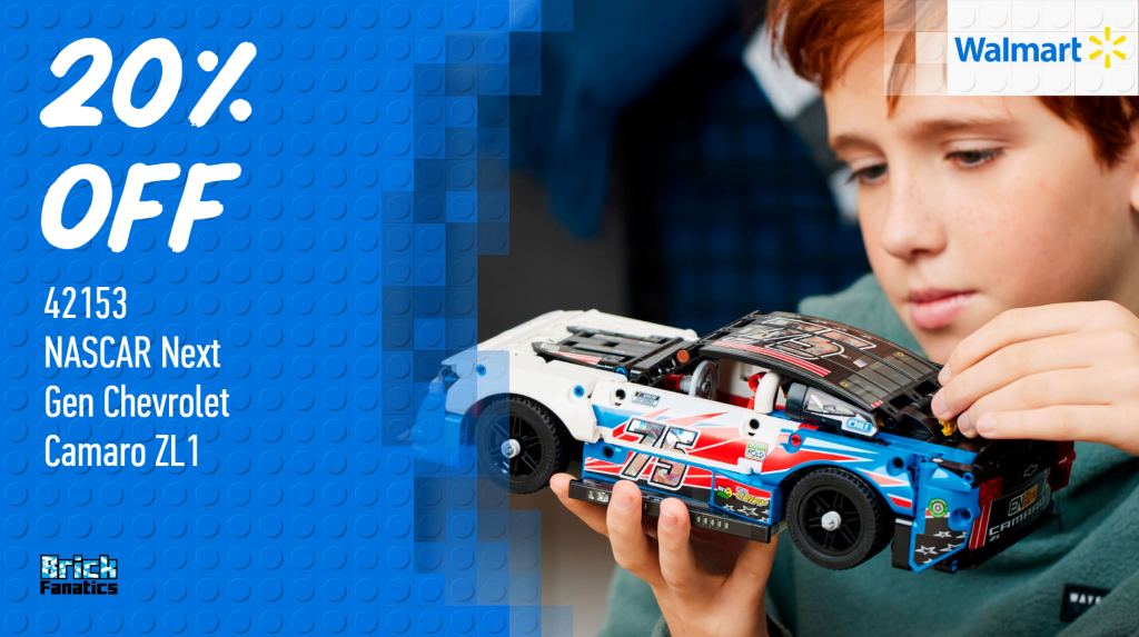 Capture the spirit of NASCAR with this LEGO Technic deal at Walmart