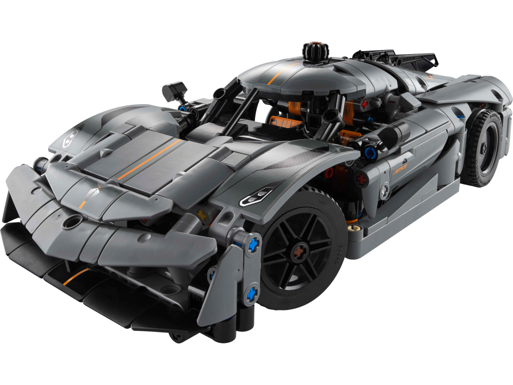 LEGO Technic 42184 Koenigsegg Jesko Absolut White revealed