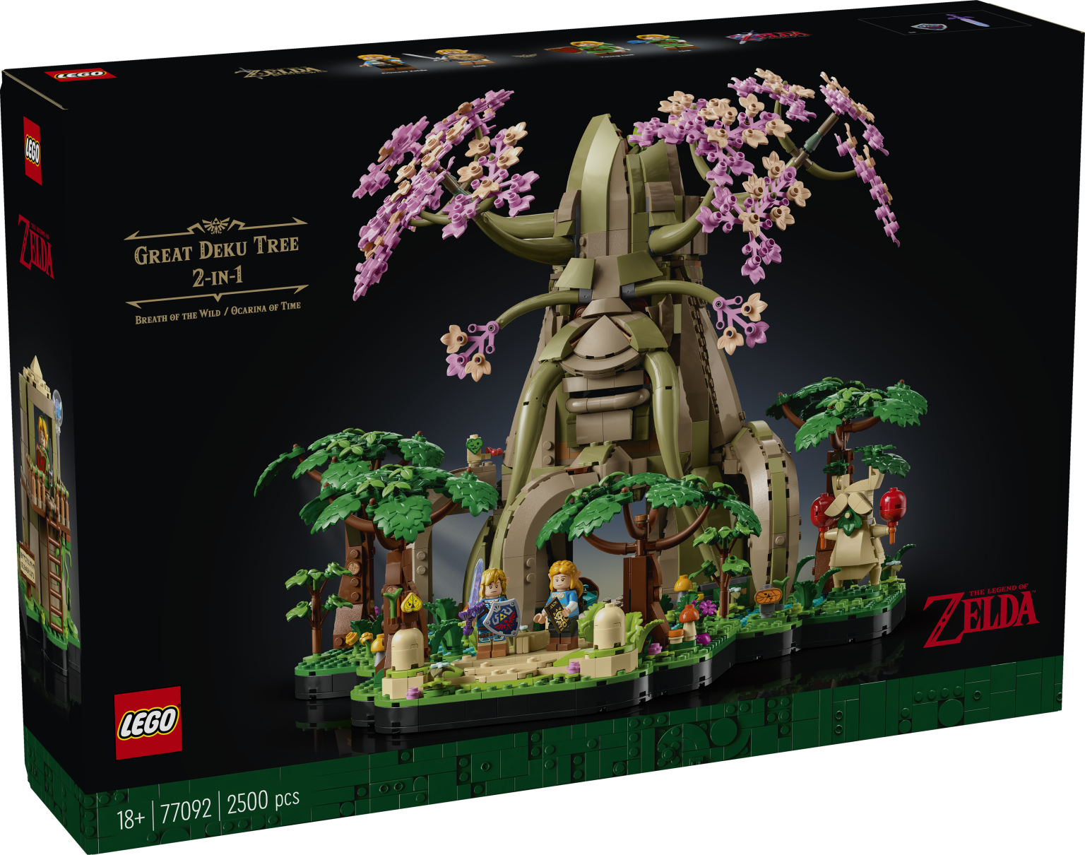 LEGO 77092 The Legend of Zelda: Great Deku Tree 2-in-1 revealed