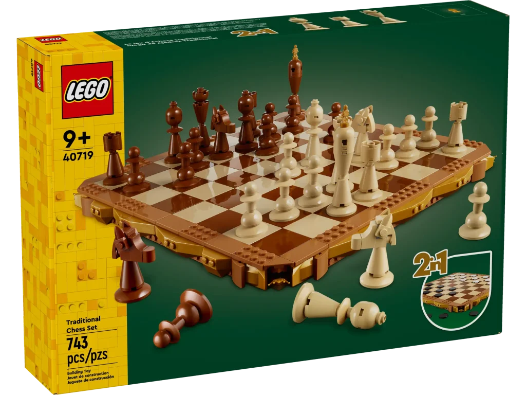 LEGO 40719 Traditional Chess Set officially revealed
