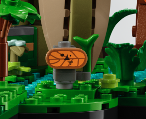 New pieces in LEGO 77092 Legend of Zelda: Great Deku Tree