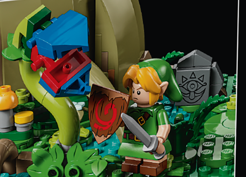 Nouvelles Pièces Dans LEGO 77092 Legend Of Zelda : Great Deku Tree ...