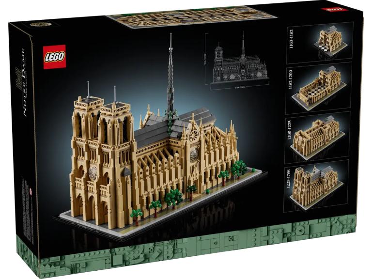 LEGO Architecture 20161 Notre-Dame de Paris revealed