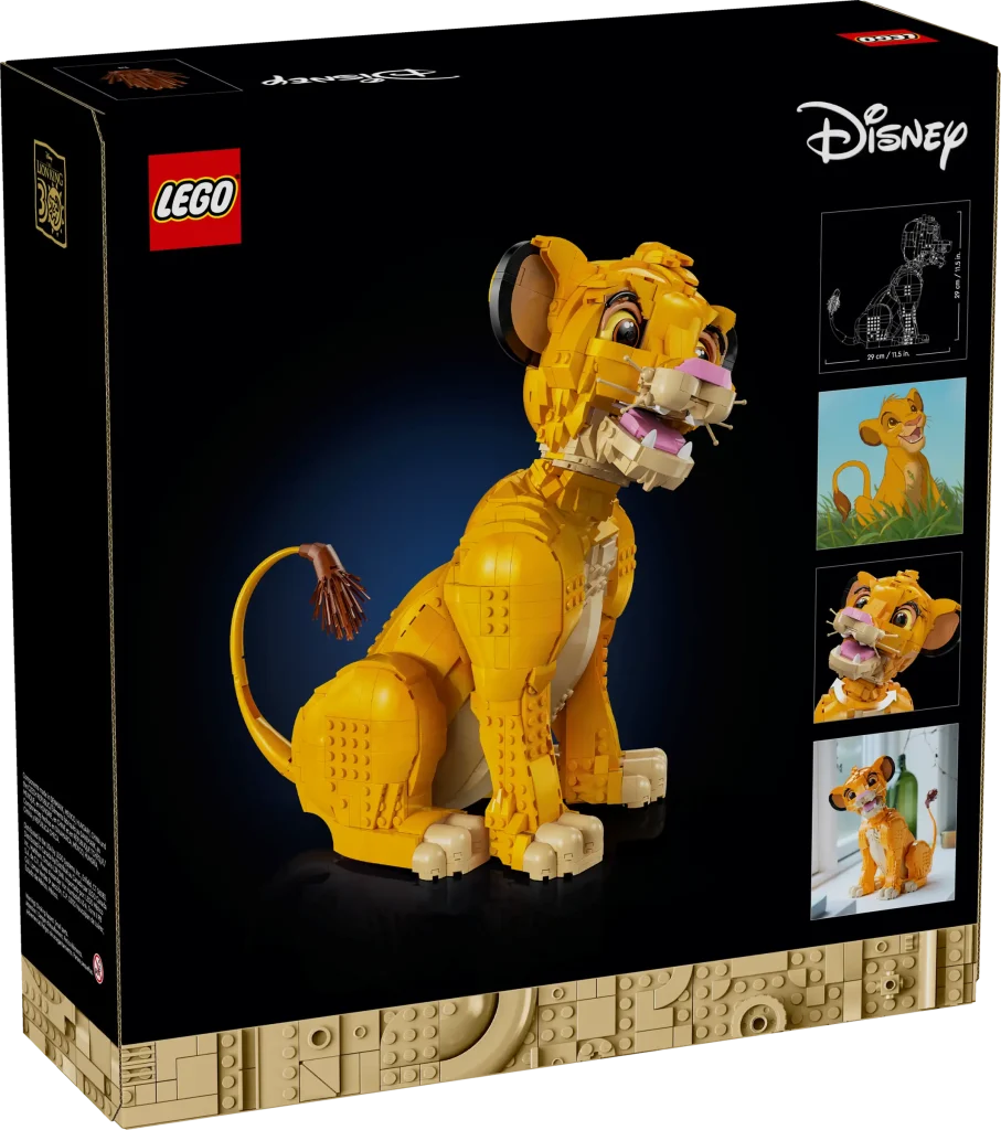 LEGO Disney 43247 Young Simba the Lion King pre-orders open