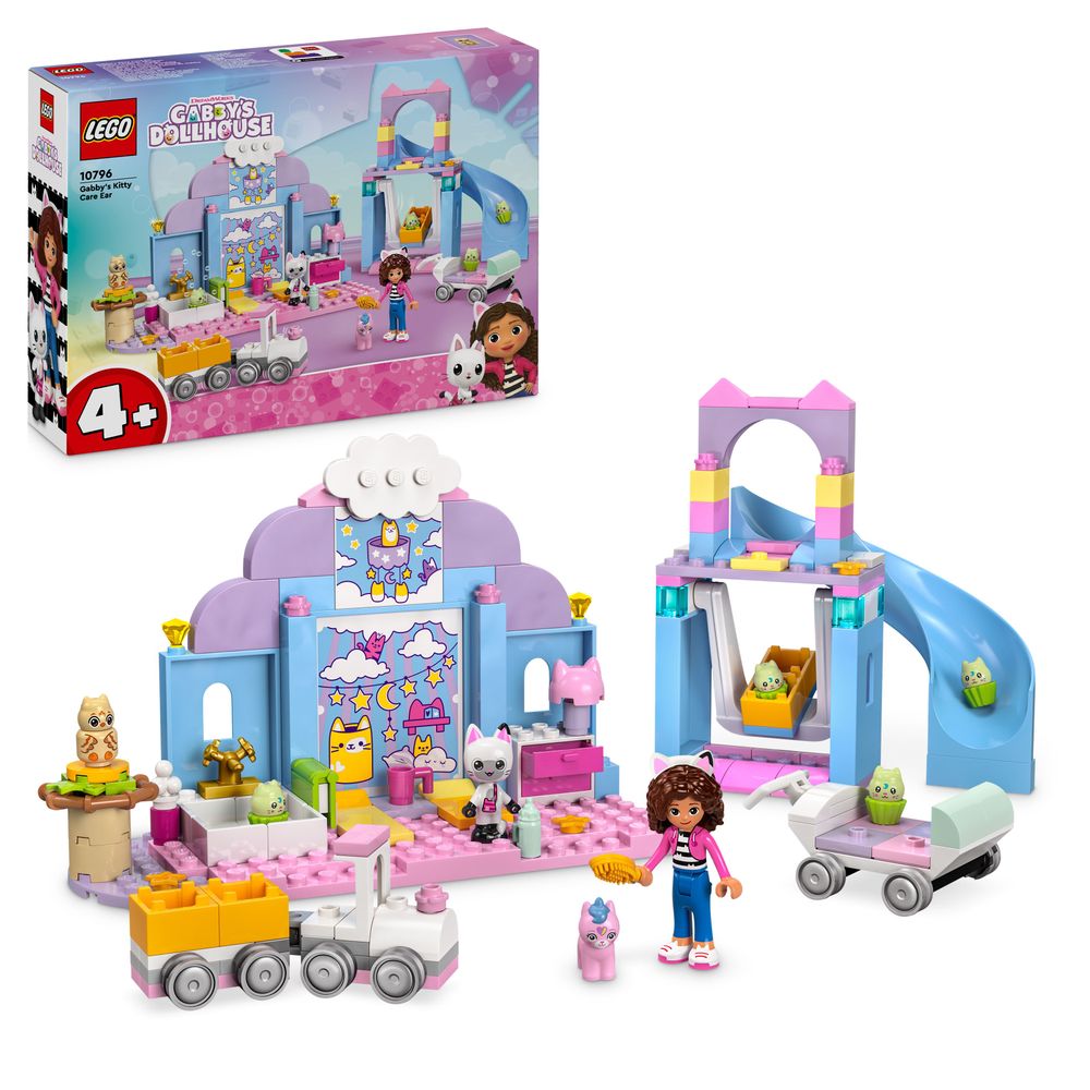 Three LEGO Gabby’s Dollhouse 2024 sets revealed