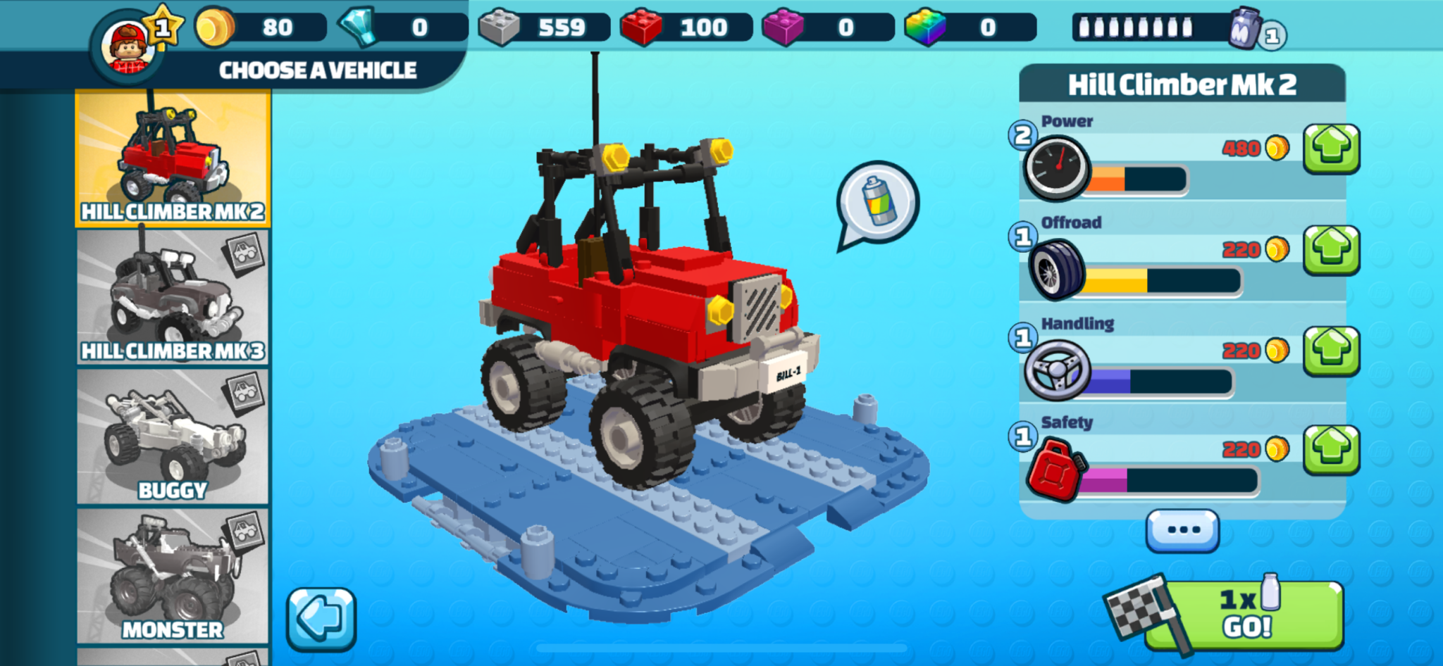 LEGO Hill Climb Adventures now available for all players