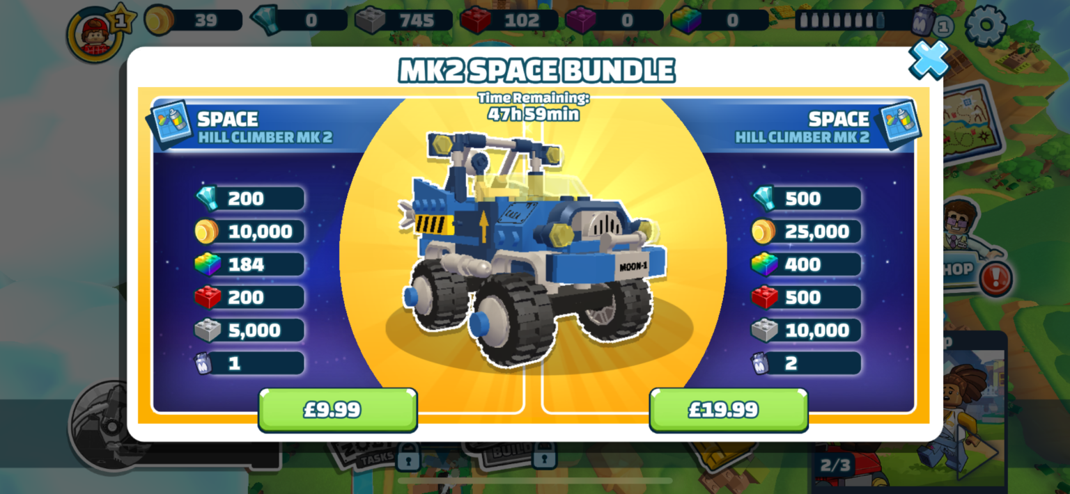 LEGO Hill Climb Adventures now available for all players