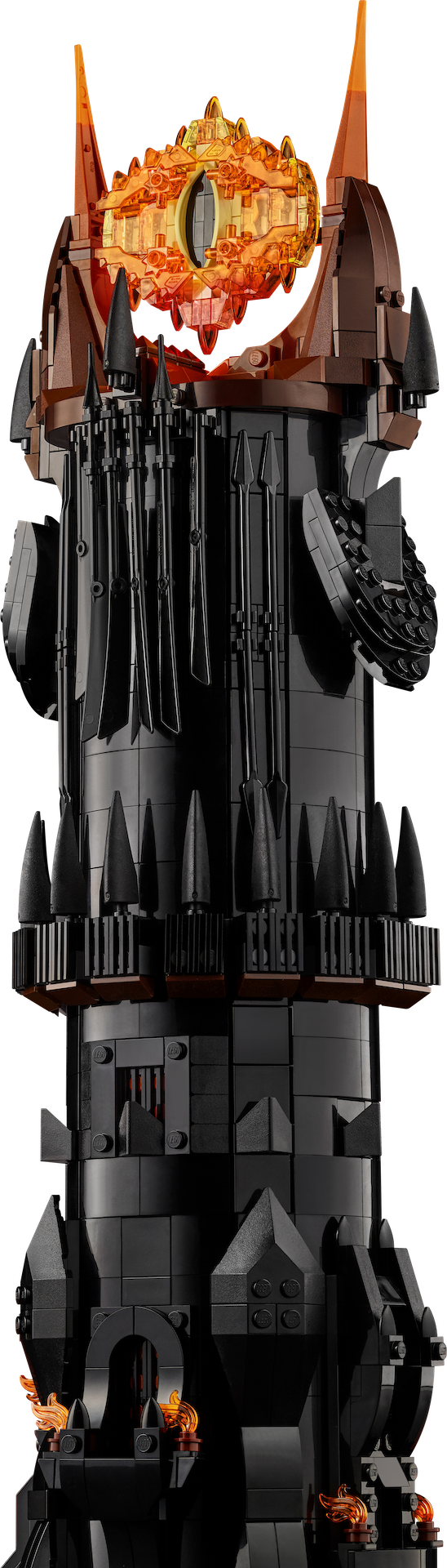 How to stack multiple copies of the new LEGO Barad-dûr