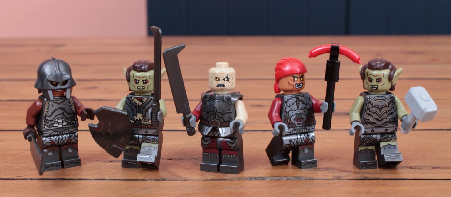 LEGO The Lord of the Rings: Barad-dûr minifigures review