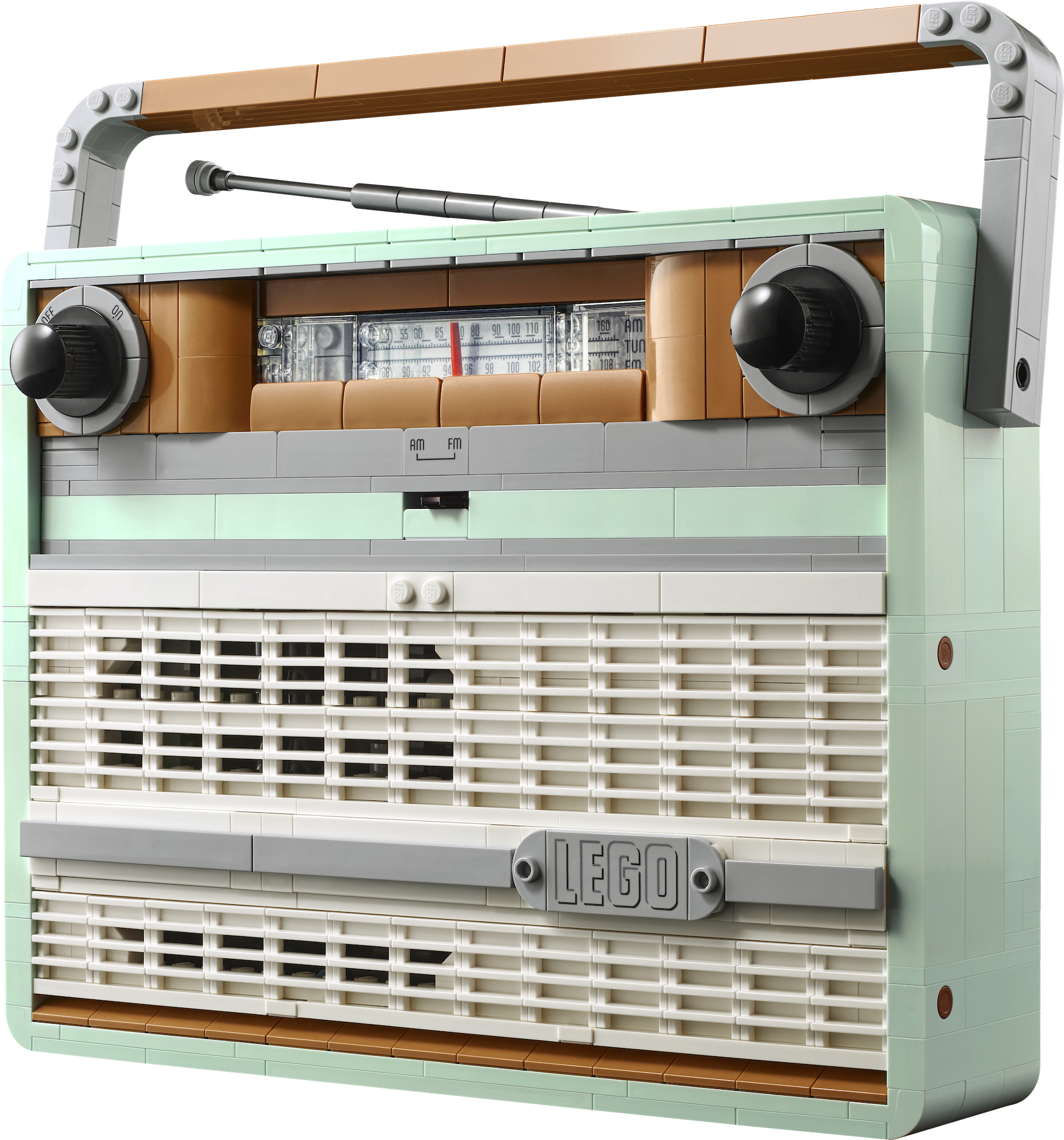 Someone's turned LEGO 10334 Retro Radio into a working radio