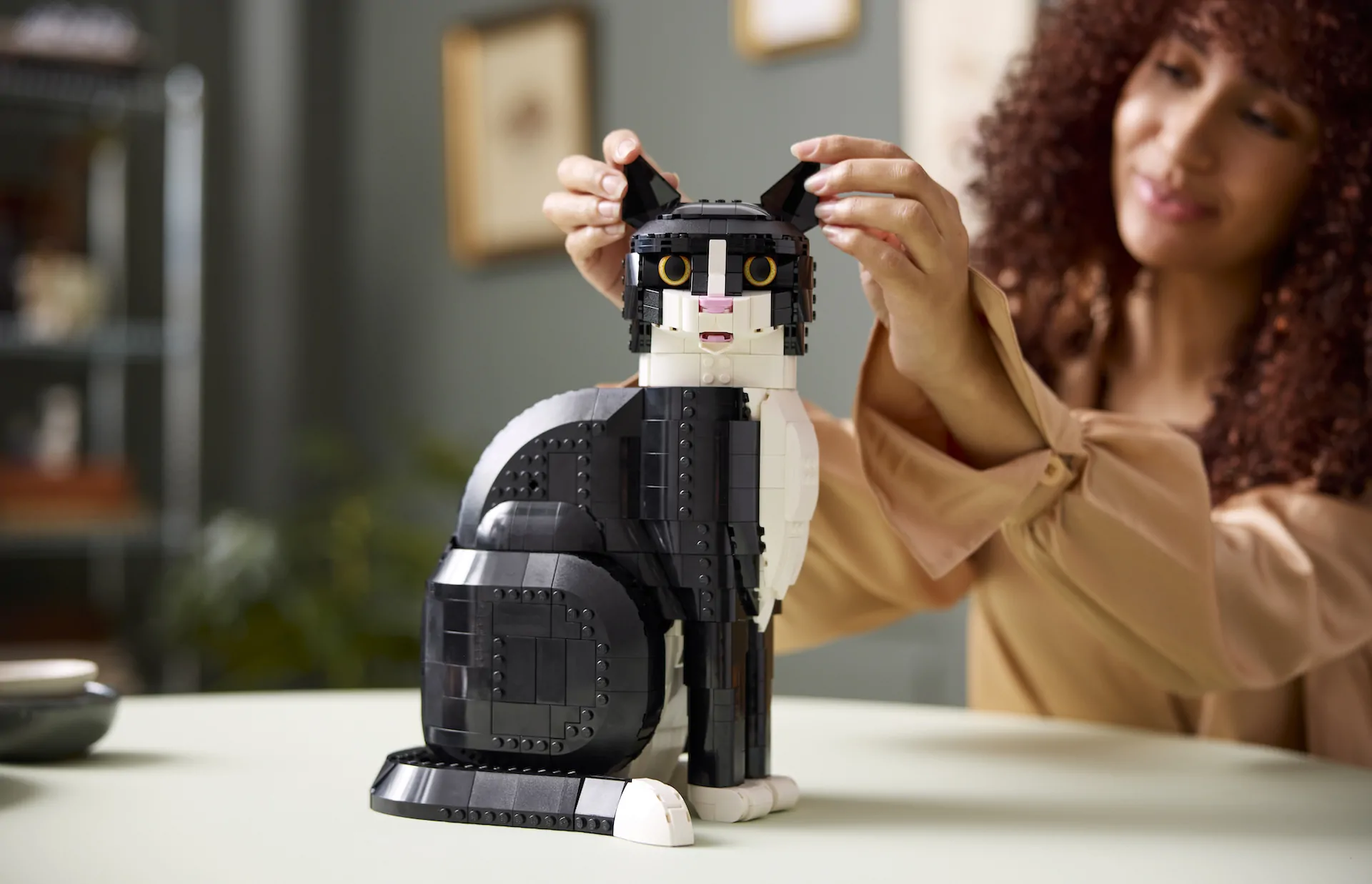 LEGO Ideas reveals reasons for 21349 Tuxedo Cat colour swap