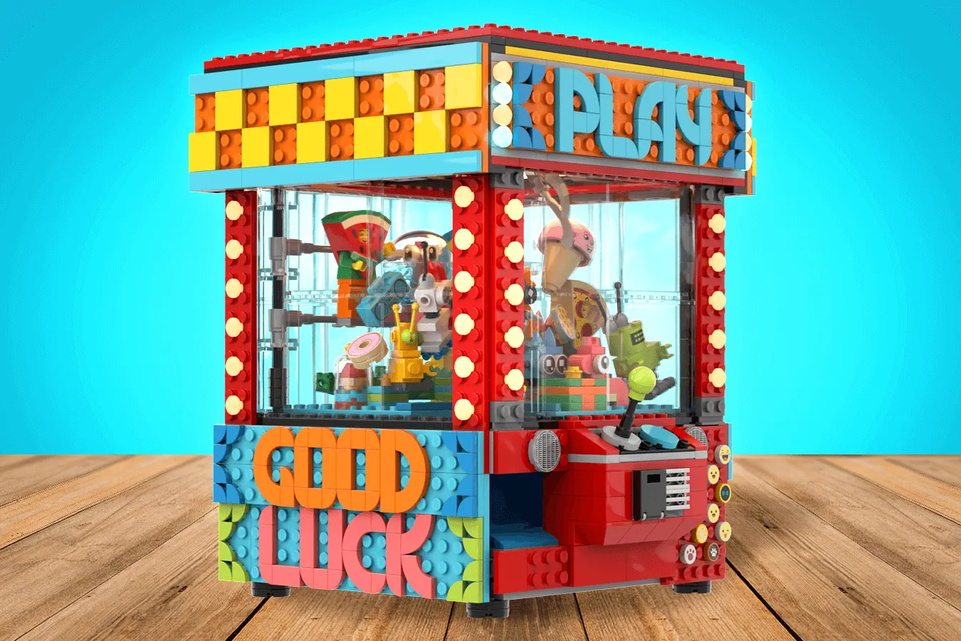 Insert coin, win a potential LEGO Ideas set… or not