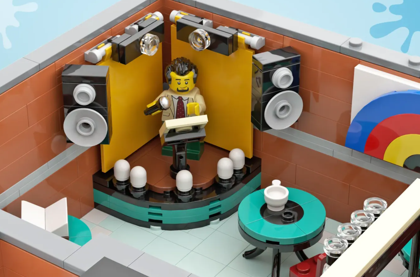 Alternative LEGO Ideas university model proposed for a set