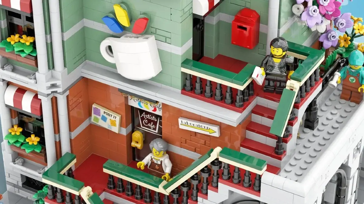 Alternative LEGO Ideas university model proposed for a set