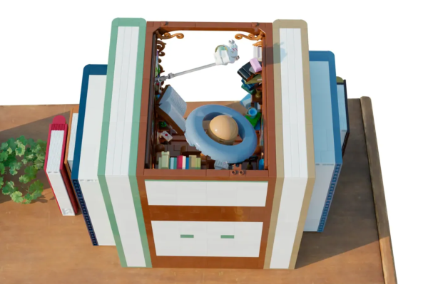 New LEGO Ideas book nook project has unfortunate timing