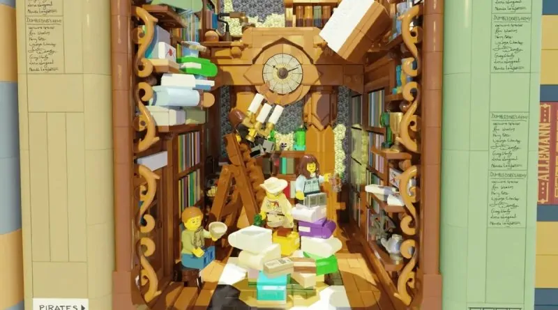 New LEGO Ideas book nook project has unfortunate timing