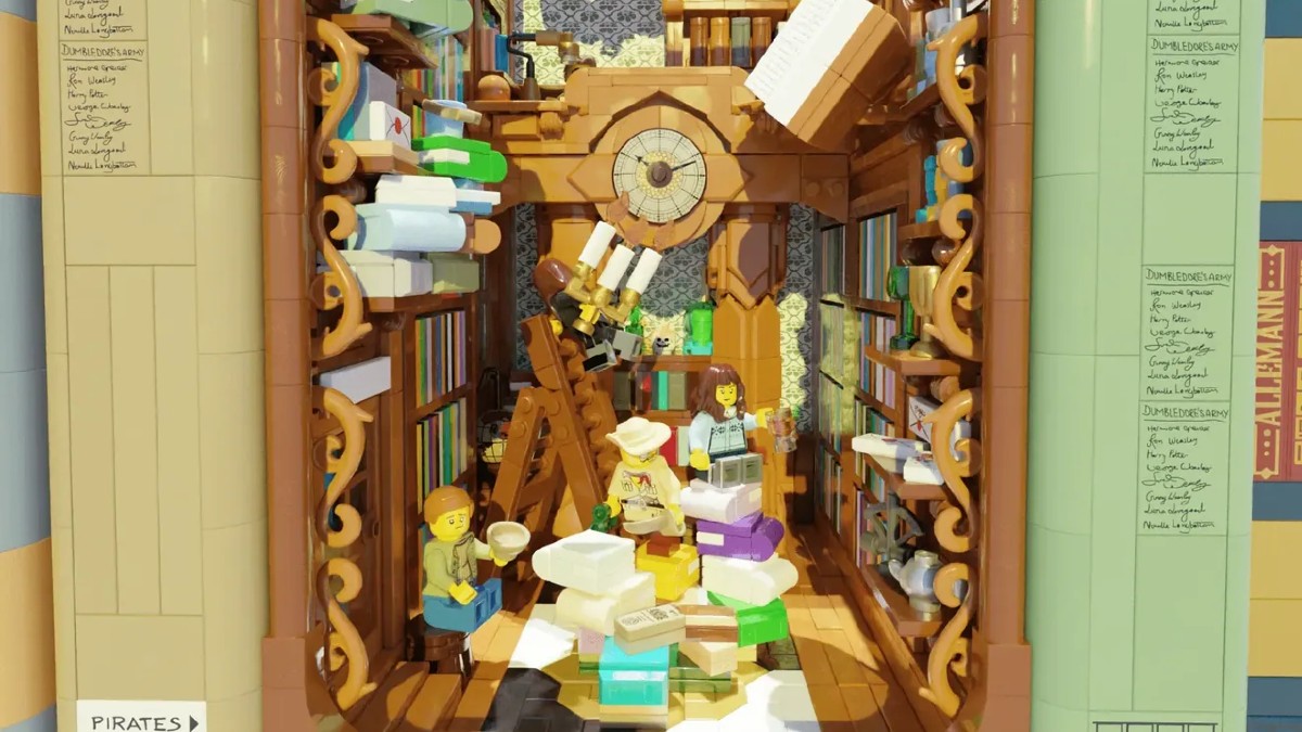 New LEGO Ideas book nook project has unfortunate timing - Brick Fanatics