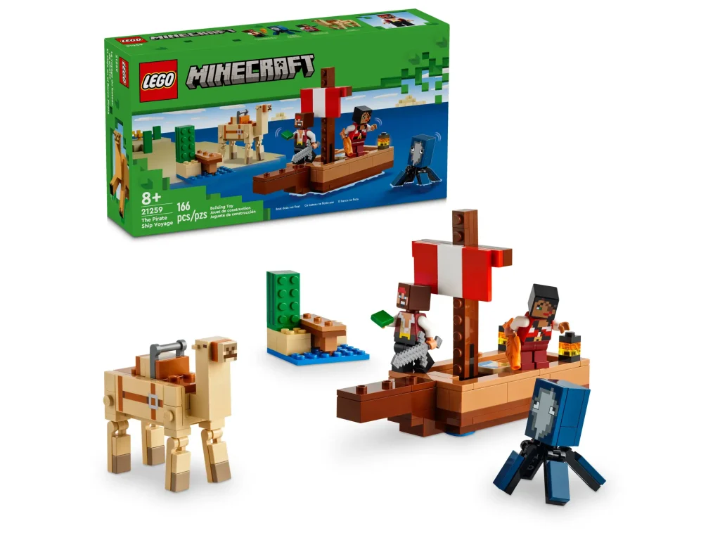 Three more LEGO Minecraft summer 2024 set listings published