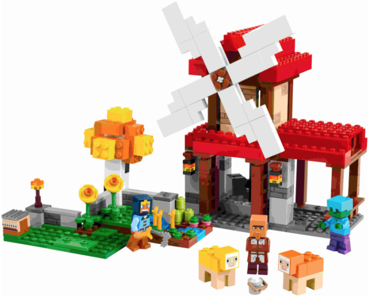 LEGO Minecraft 21262 The Windmill Farm officially revealed