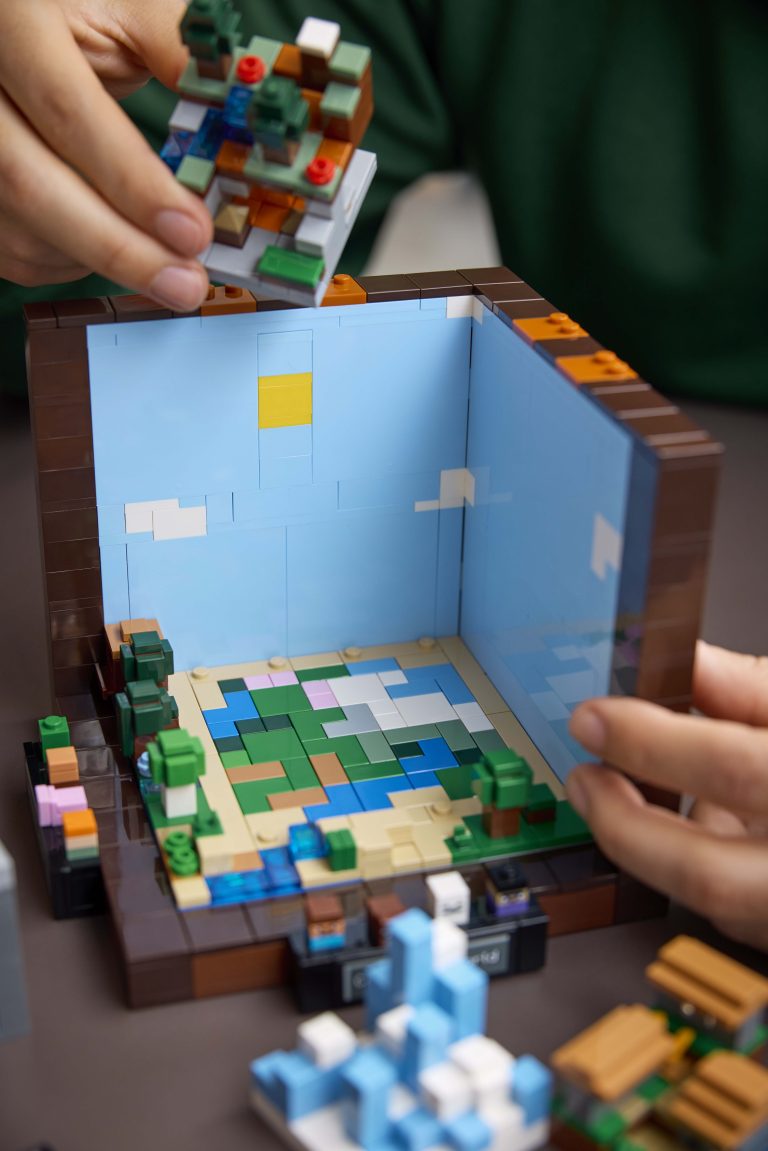 LEGO Minecraft 21265 The Crafting Table revealed, pre-orders open