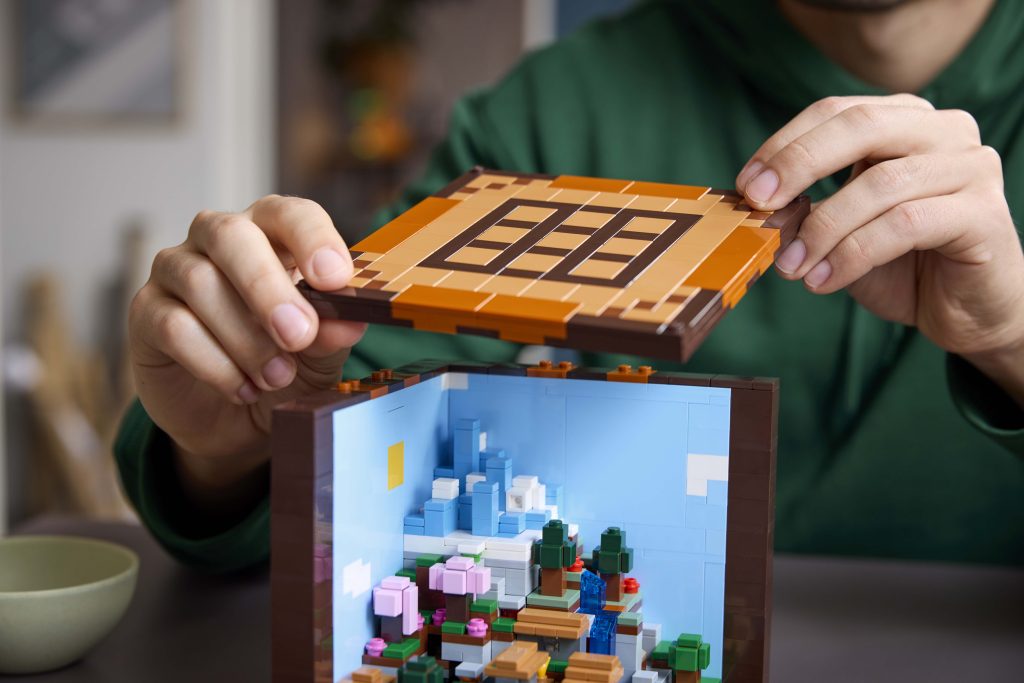 LEGO Minecraft 21265 The Crafting Table revealed, pre-orders open
