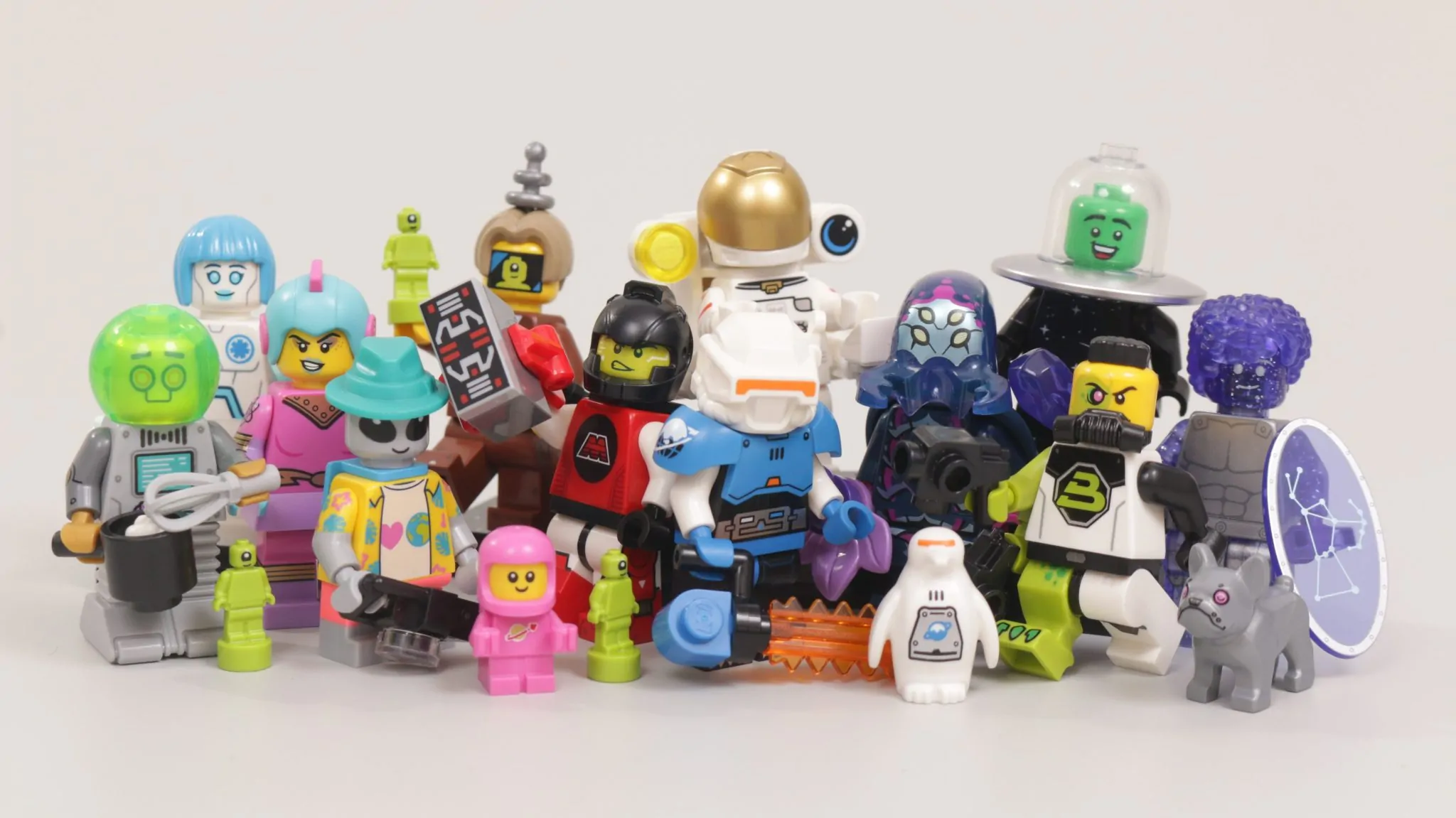 Unboxing LEGO Series 26 Space minifigures with Brick Search